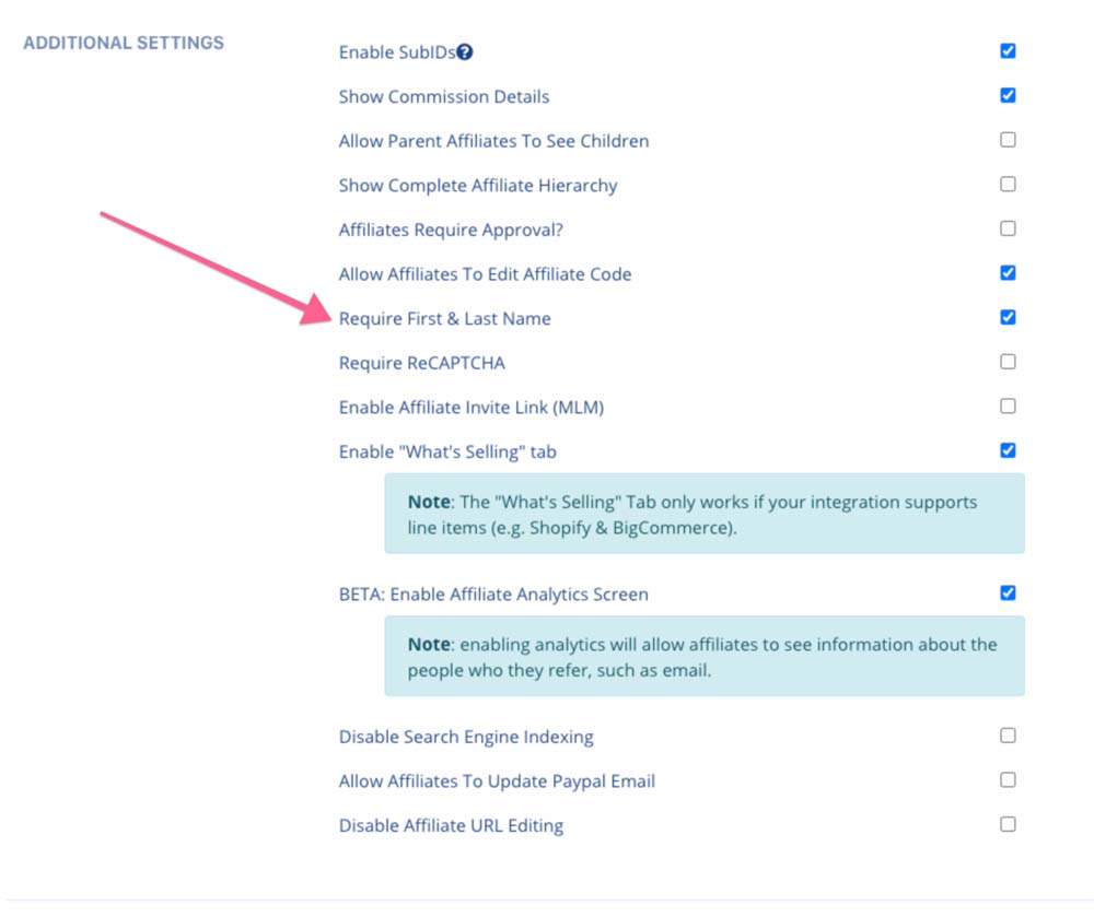 Custom Fields on Signup Form – LeadDyno