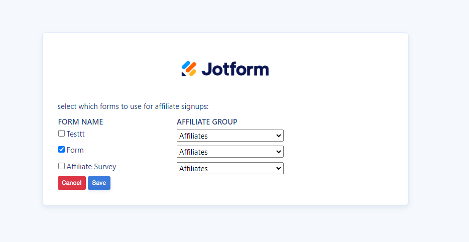 JotForm – LeadDyno