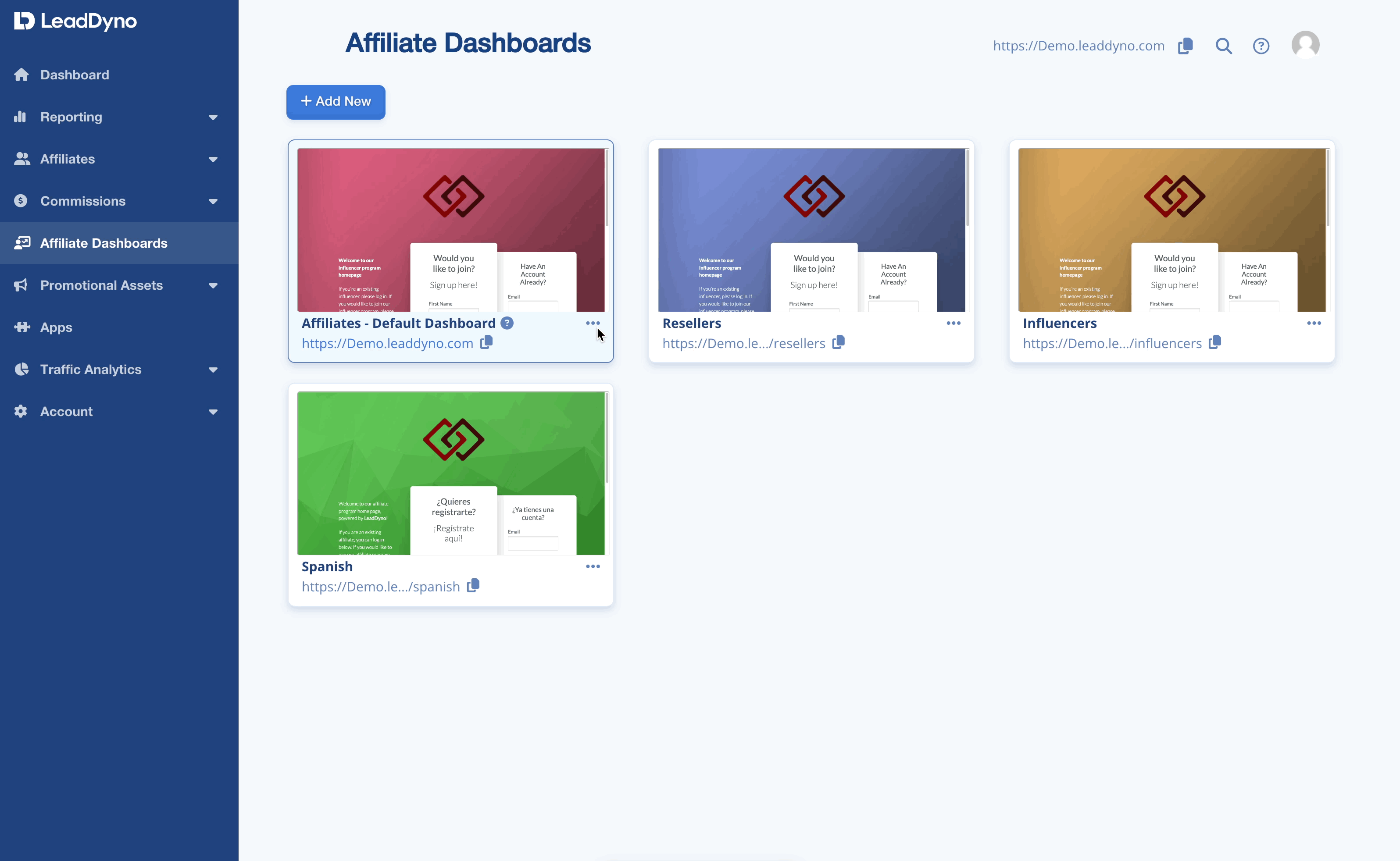 Affiliate Dashboards by Affiliate Groups – LeadDyno